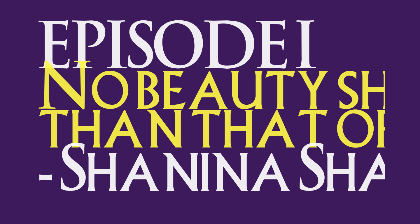 EPISODE I free Font - What Font Is