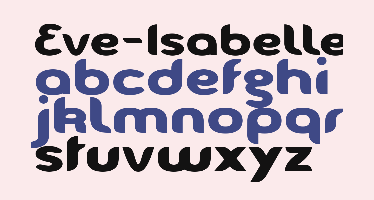 Eve-Isabelle Eve-Isabelle free Font - What Font Is