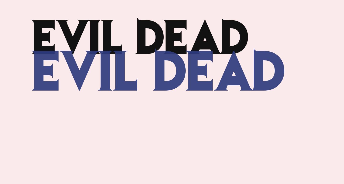 Evil Dead free Font - What Font Is
