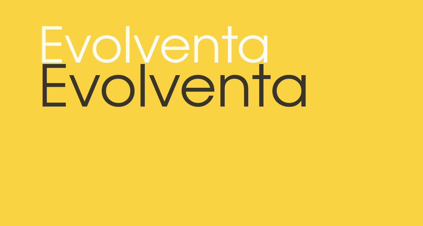 Evolventa free Font - What Font Is