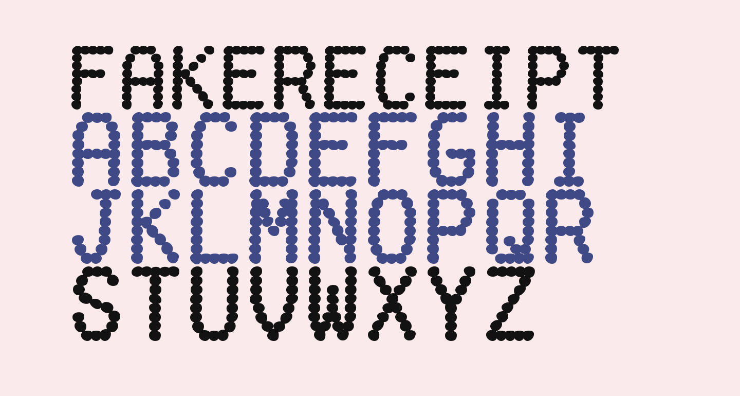 FakeReceipt free Font - What Font Is