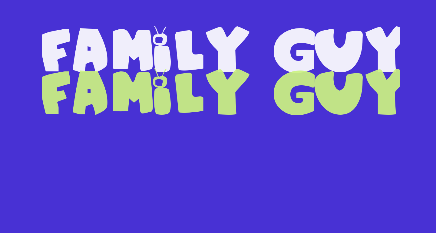 Family Guy free Font - What Font Is