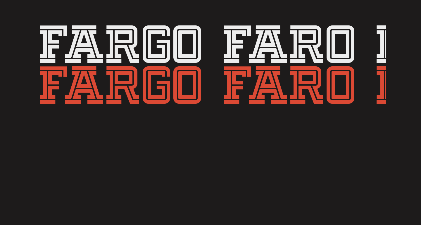Fargo Faro NF free Font - What Font Is