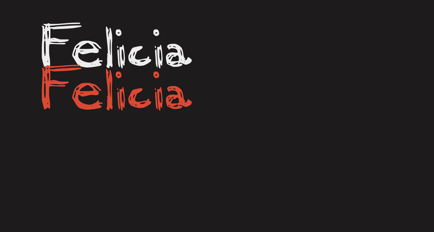 Felicia free Font - What Font Is