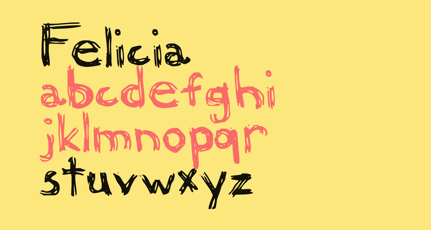 Felicia free Font - What Font Is
