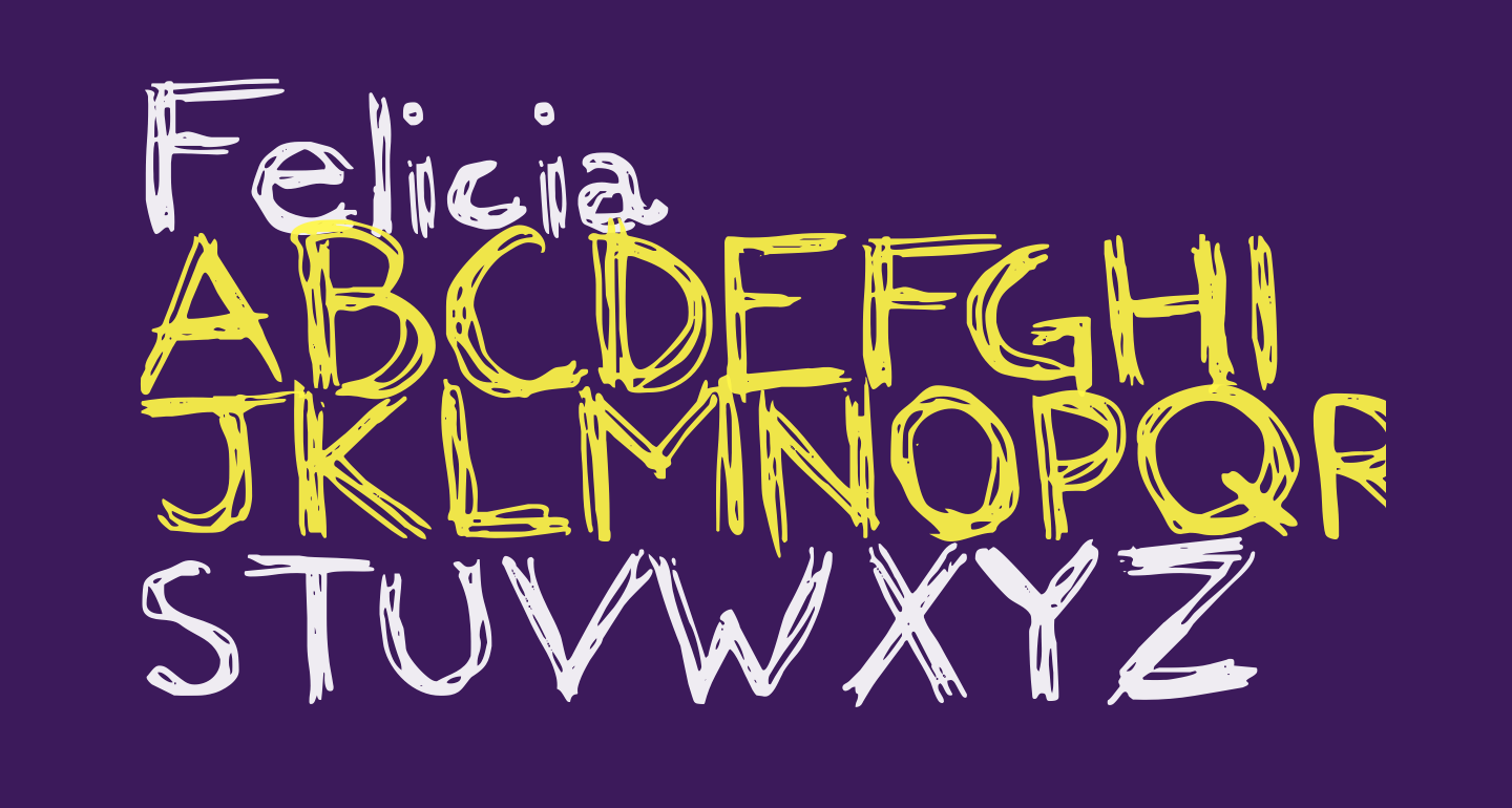 Felicia free Font - What Font Is