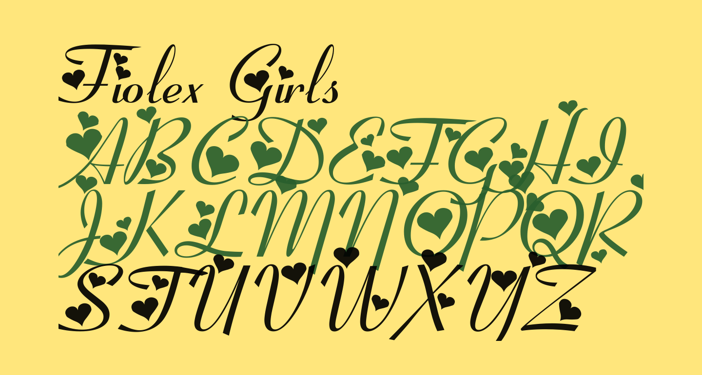 Fiolex Girls free Font - What Font Is