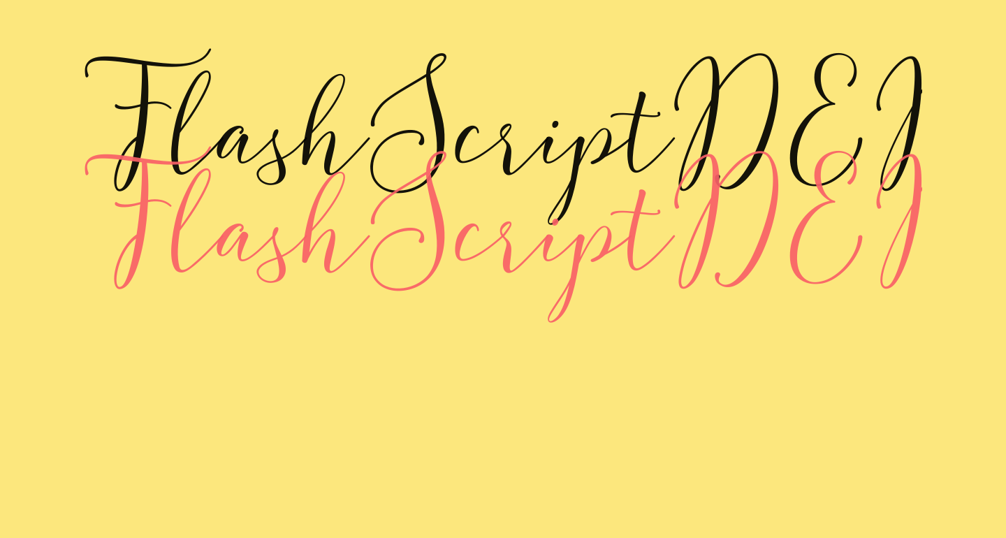 FlashScriptDEMO free Font - What Font Is
