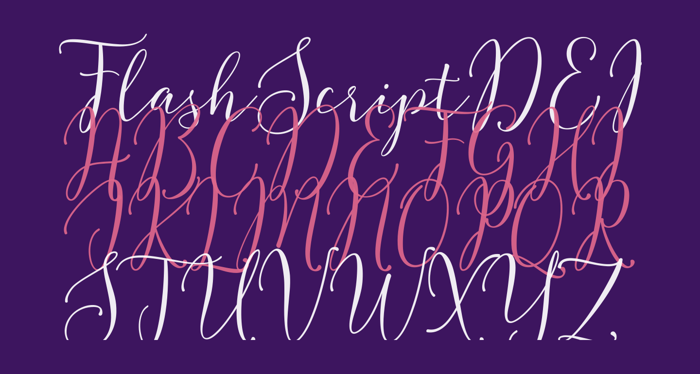 FlashScriptDEMO free Font - What Font Is