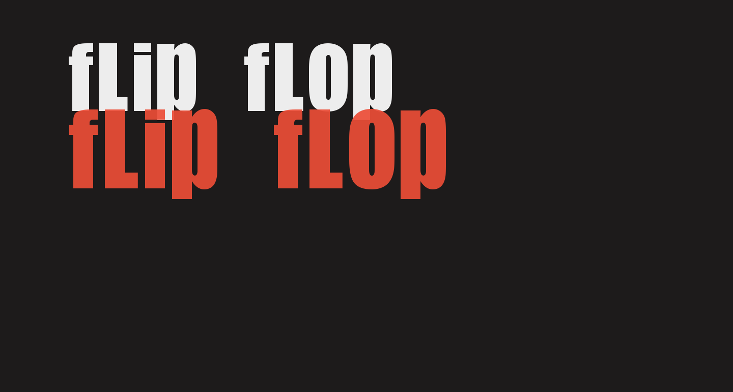 Flip Flop free Font - What Font Is