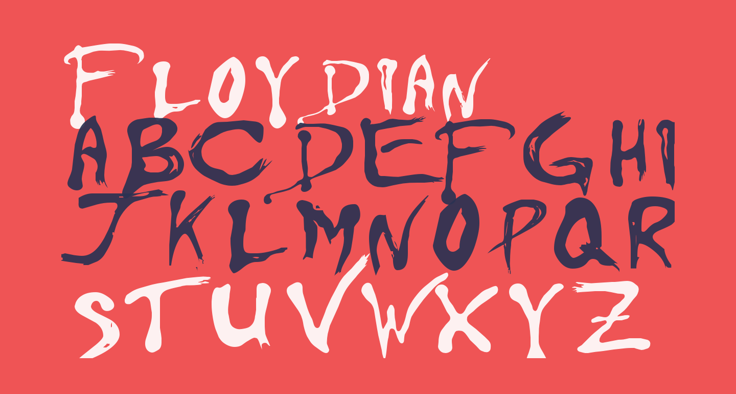 Floydian free Font - What Font Is
