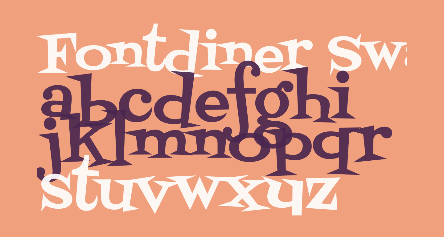 Fontdiner Swanky free Font - What Font Is