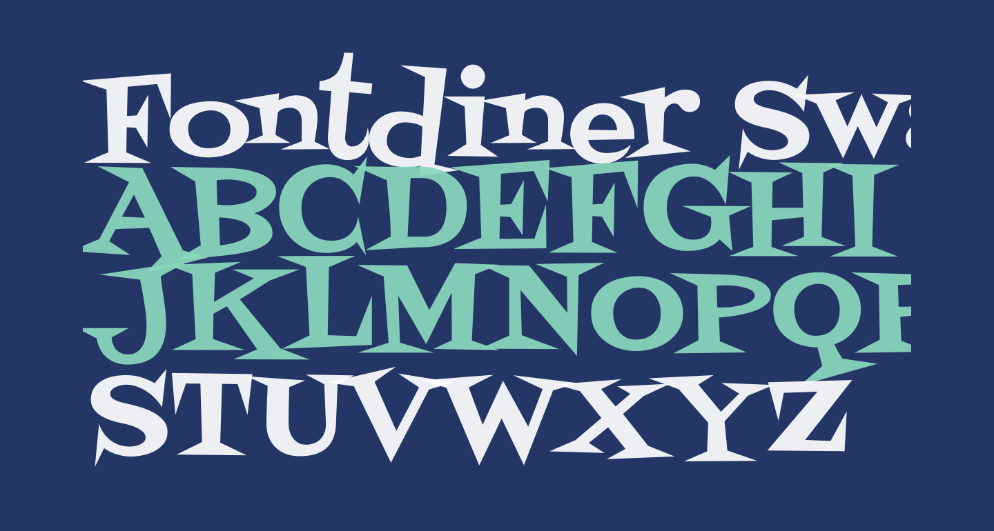 Fontdiner Swanky free Font - What Font Is