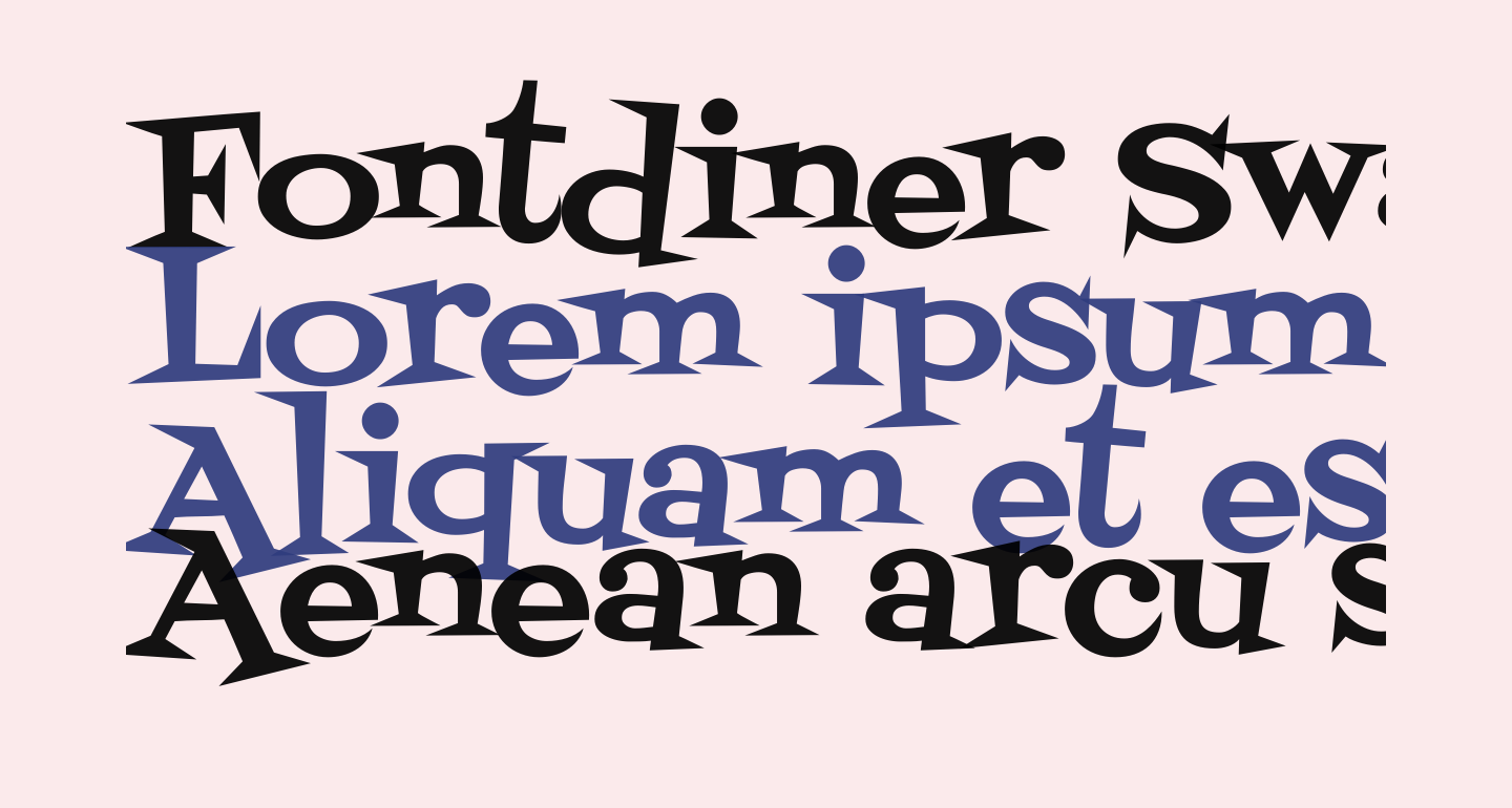 Fontdiner Swanky free Font - What Font Is