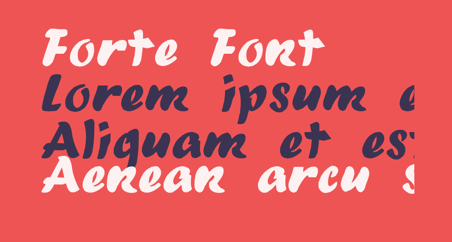 Forte free Font - What Font Is