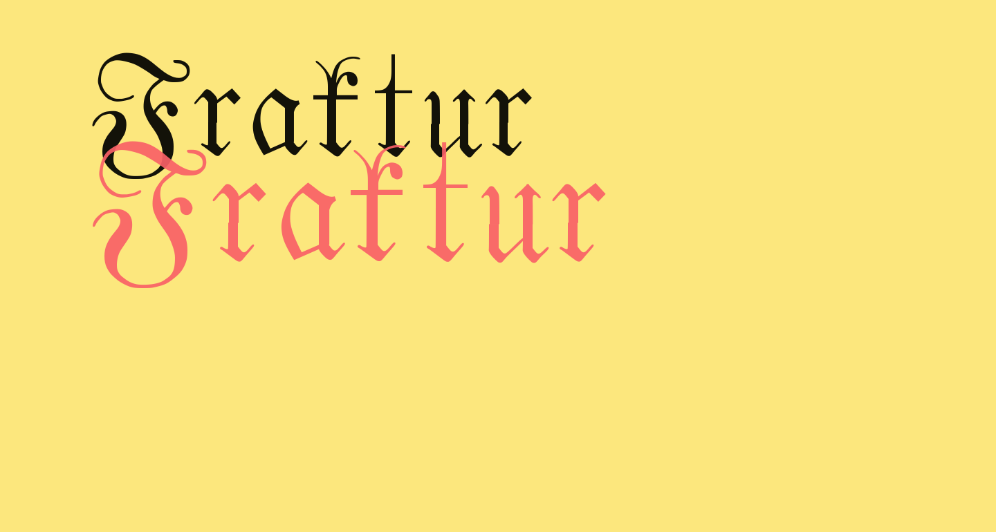 Fraktur free Font - What Font Is