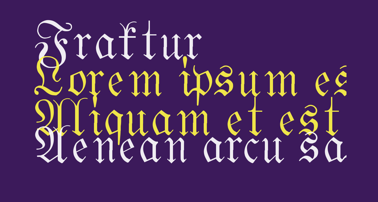 Fraktur free Font - What Font Is