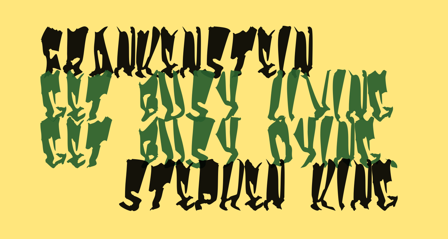 Frankenstein free Font - What Font Is