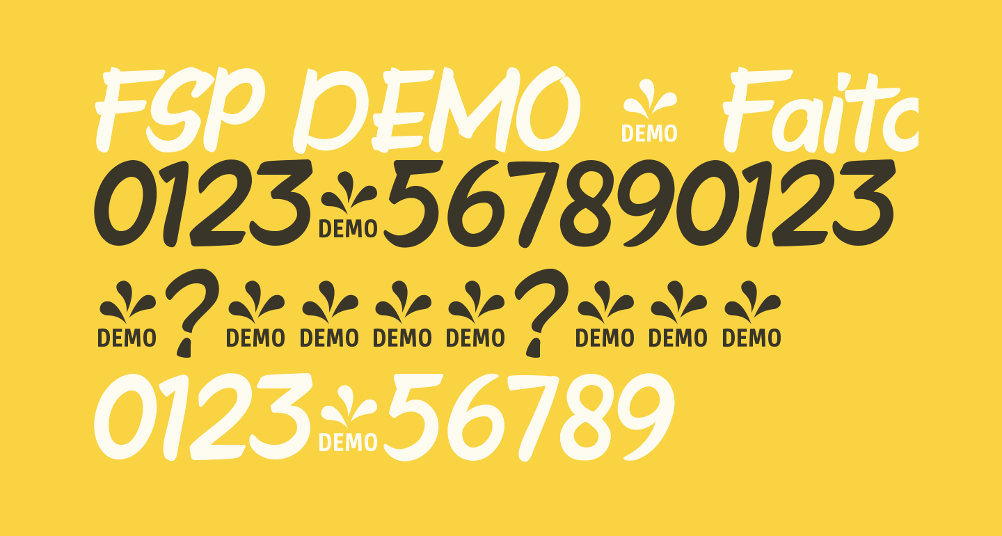 FSP DEMO - Faito Regular free Font - What Font Is