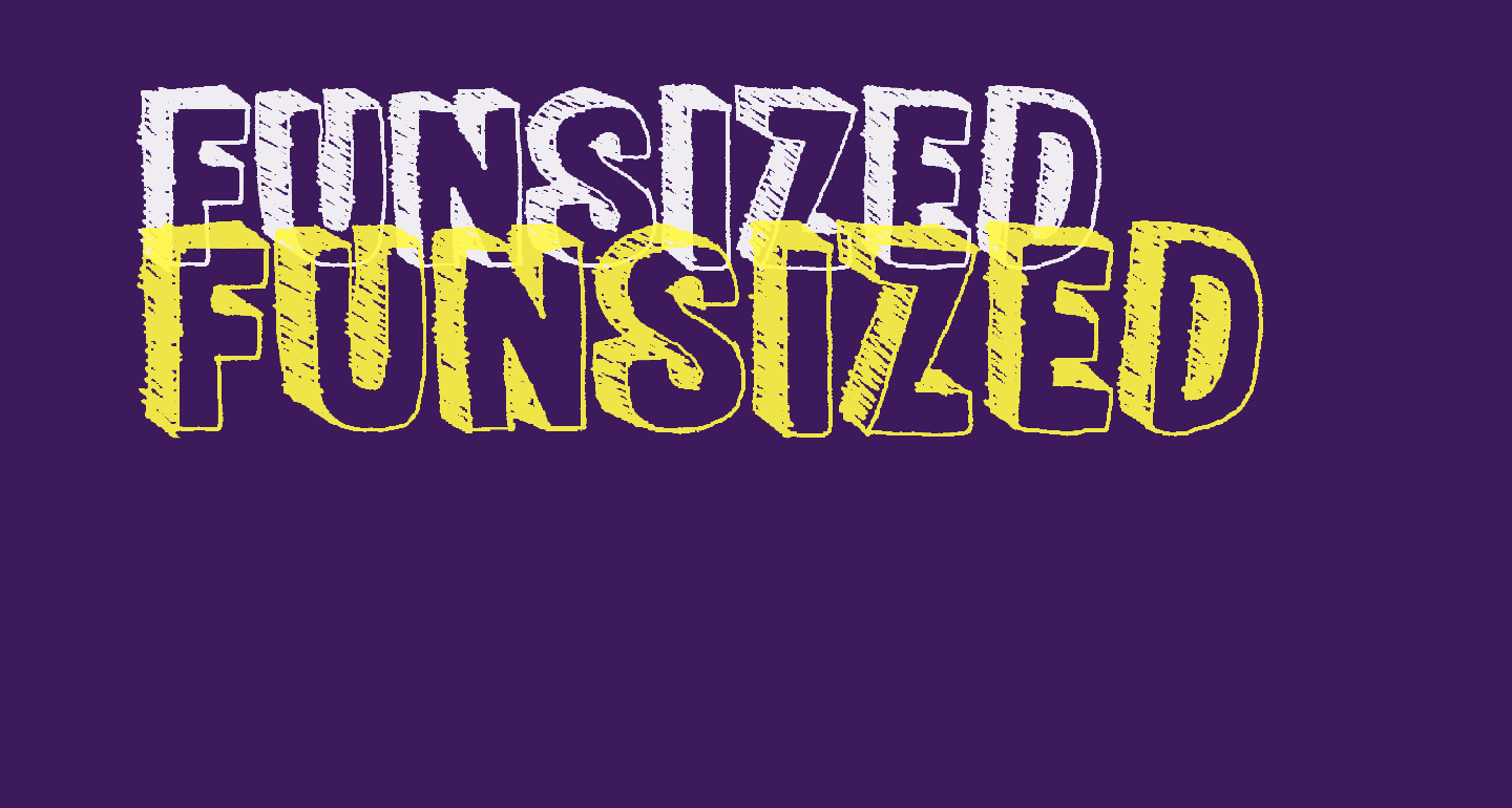 FunSized free Font - What Font Is
