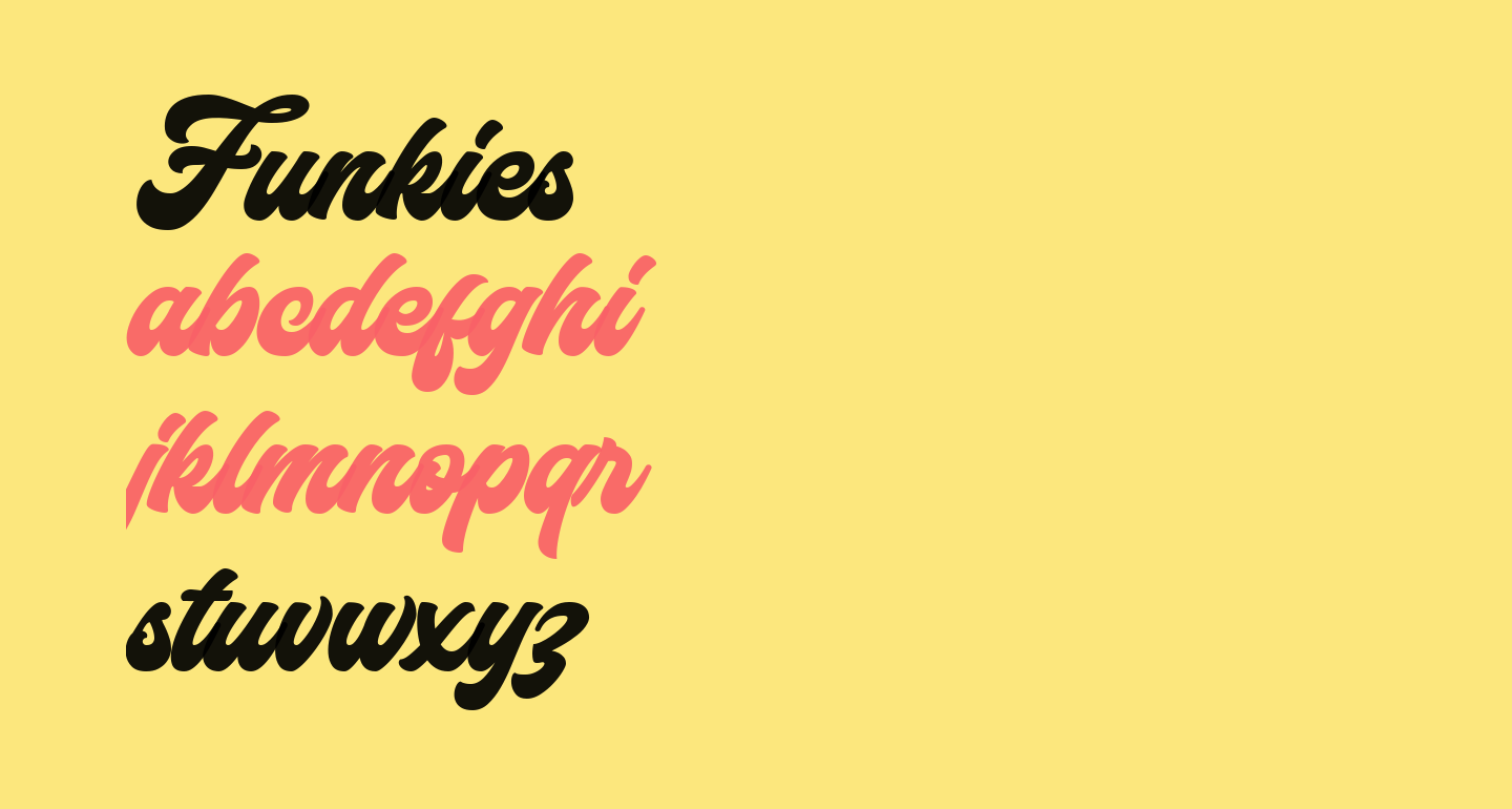 Funkies free Font - What Font Is