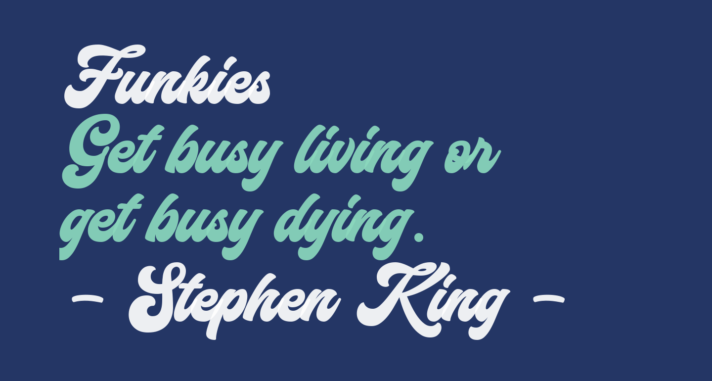 Funkies free Font - What Font Is