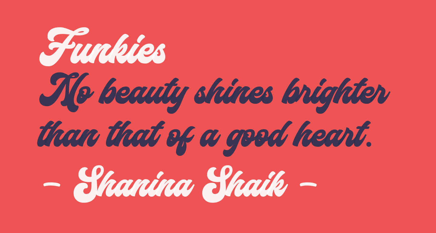 Funkies free Font - What Font Is