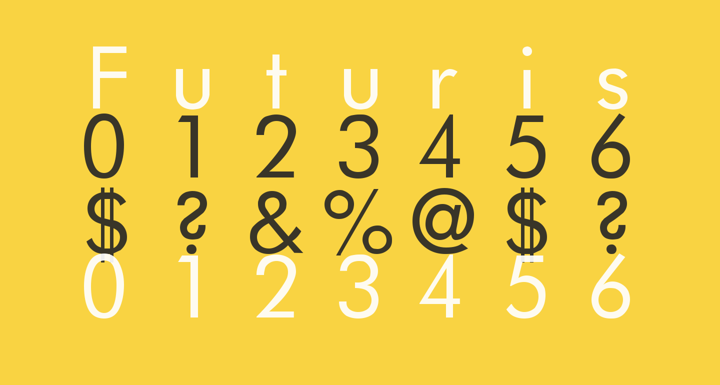 Futurist Fixed-width free Font - What Font Is