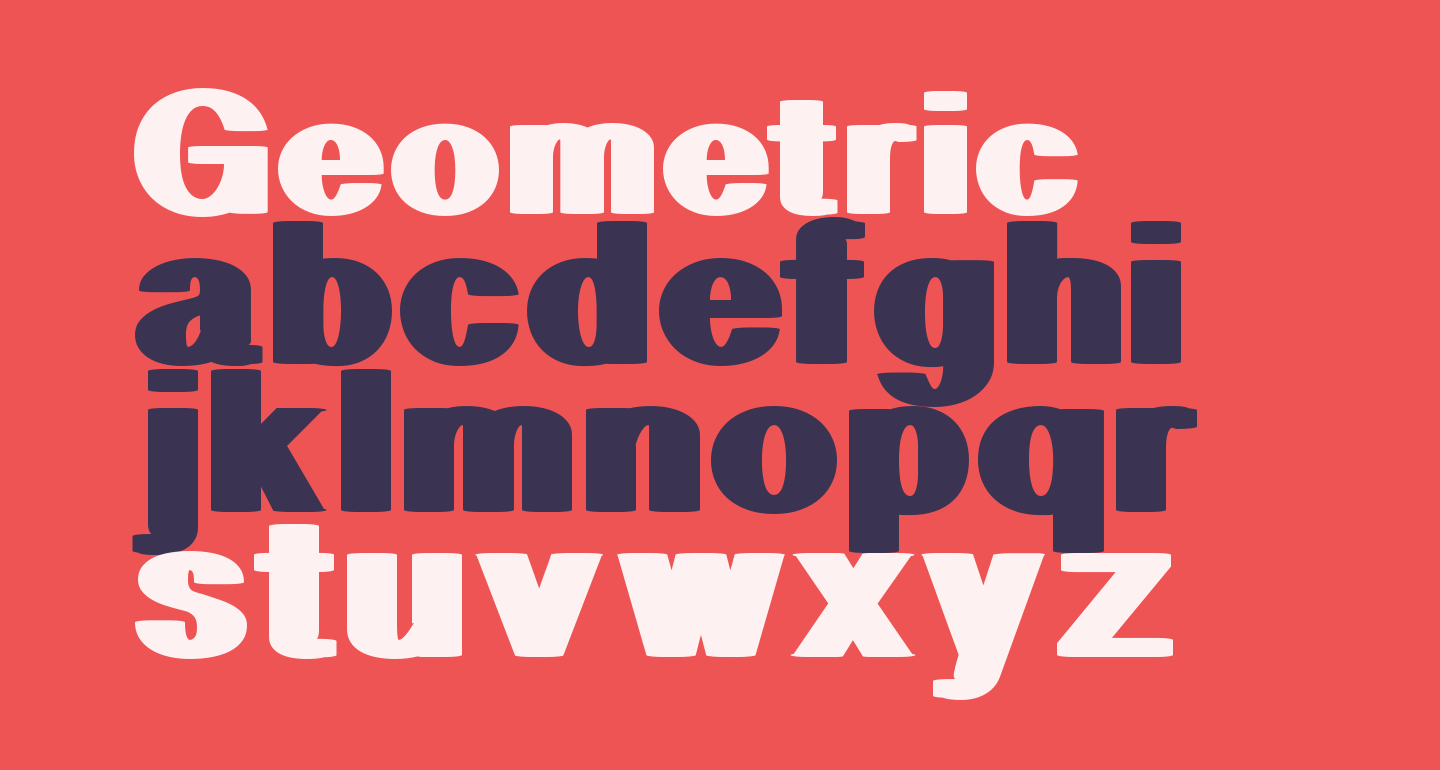 Geometric free Font - What Font Is