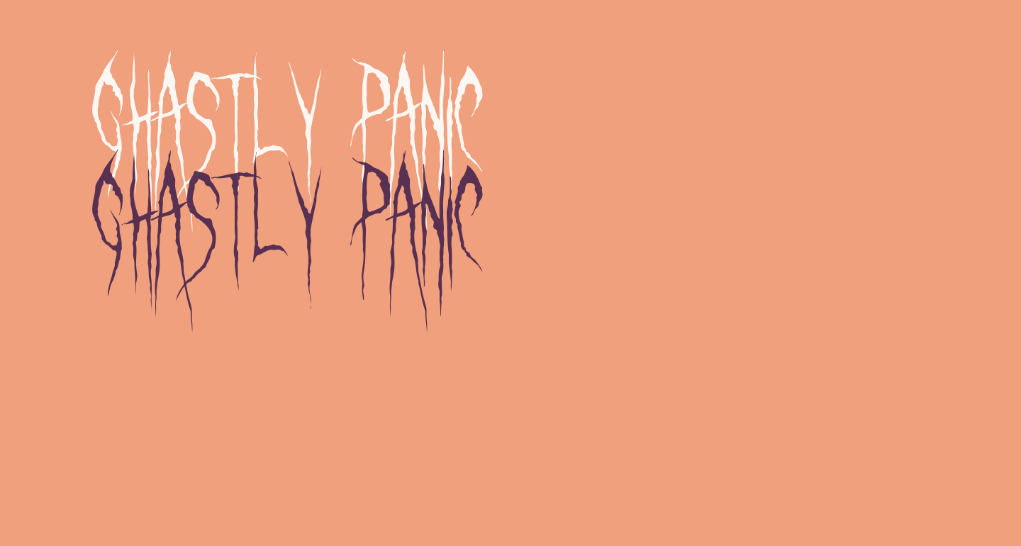 Ghastly Panic free Font - What Font Is