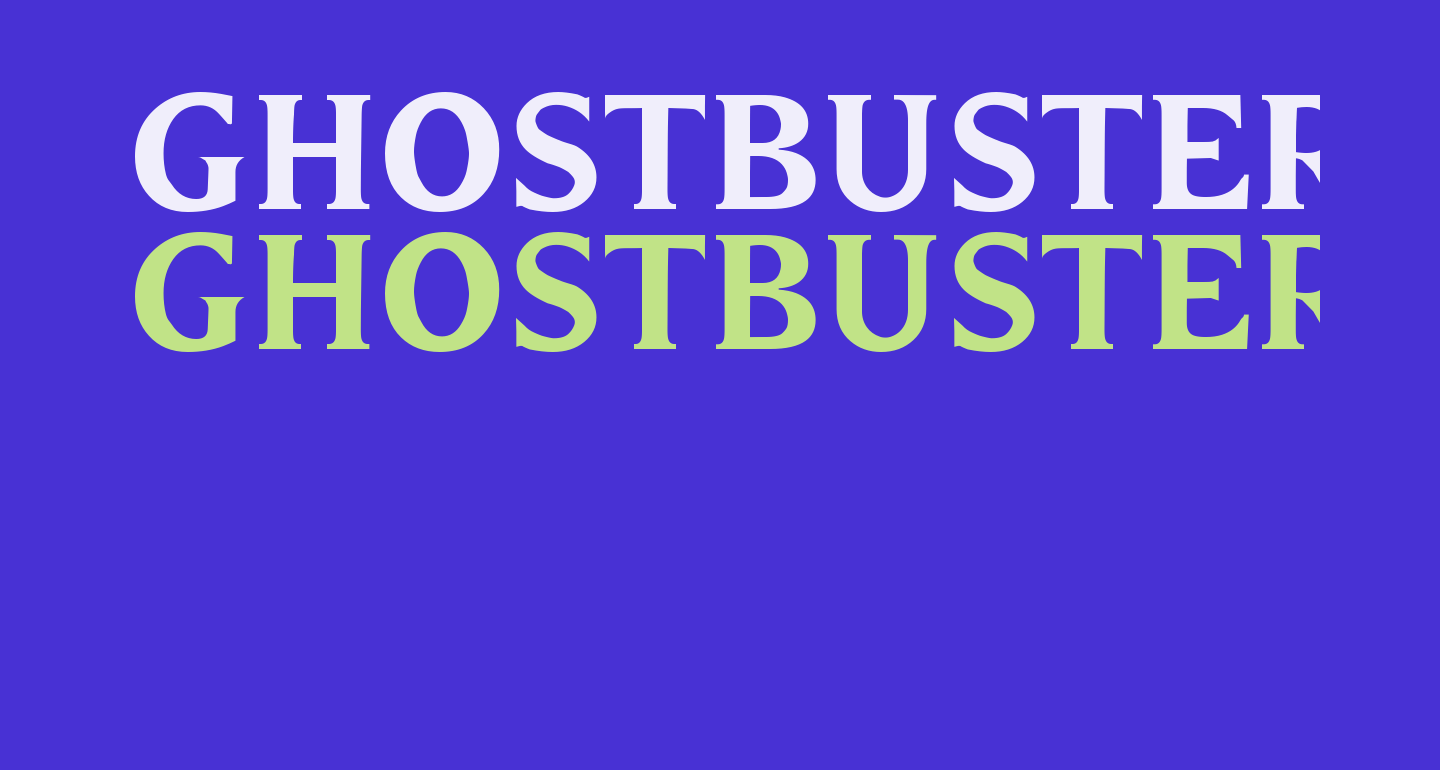 Ghostbusters free Font - What Font Is