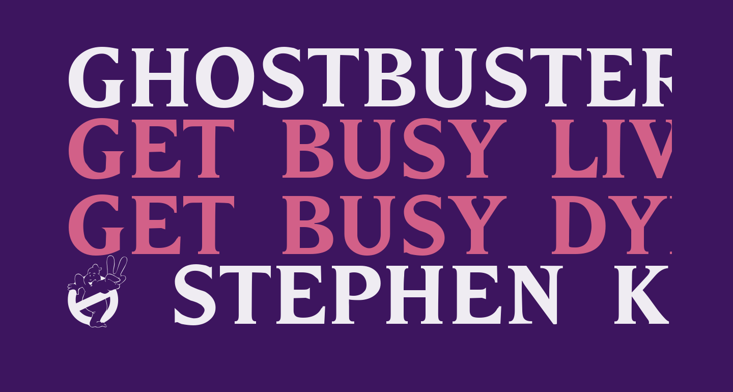 Ghostbusters free Font - What Font Is
