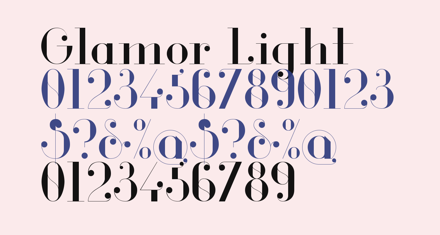Glamor Light free Font - What Font Is