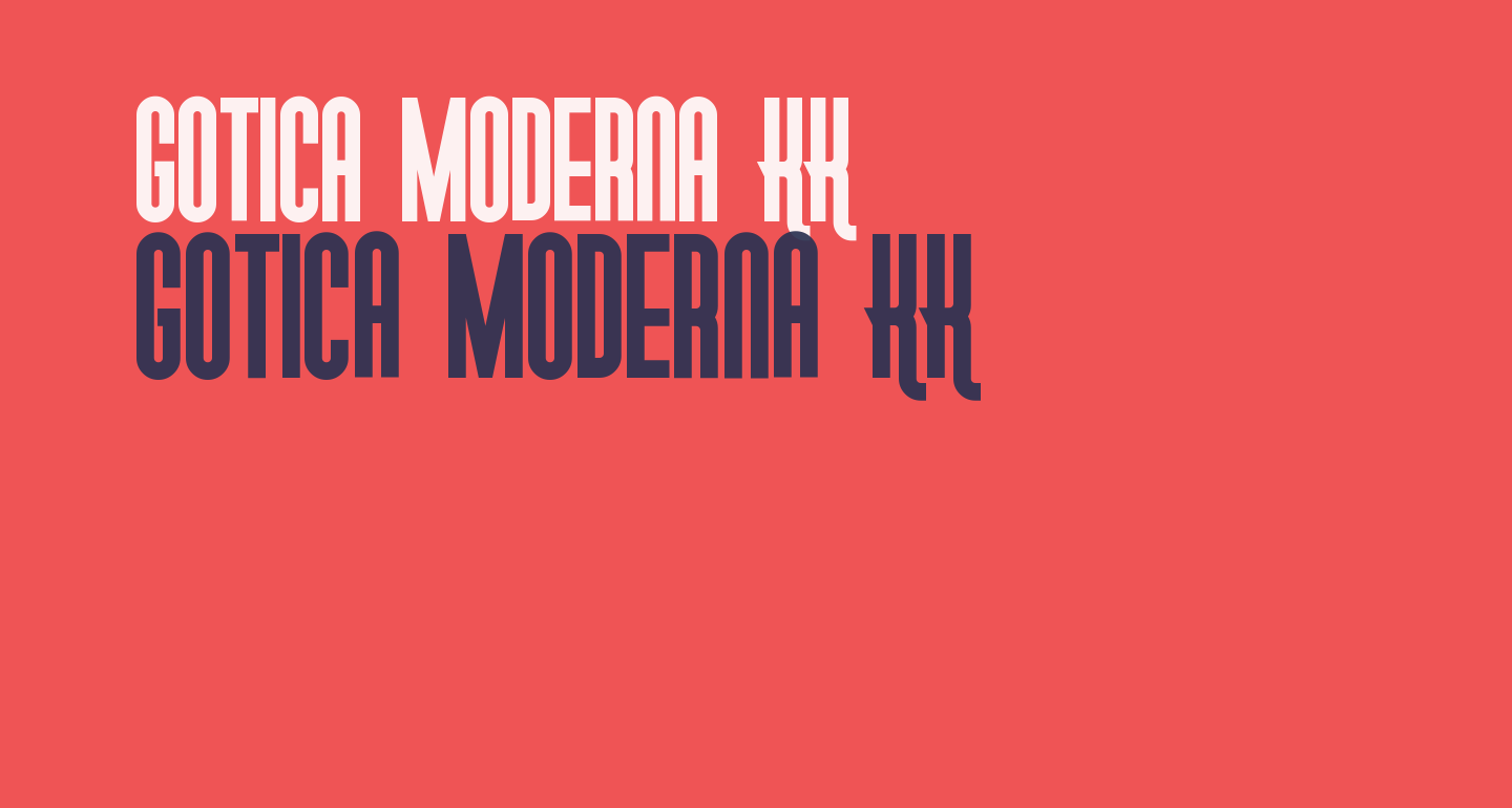 Gotica Moderna KK free Font - What Font Is