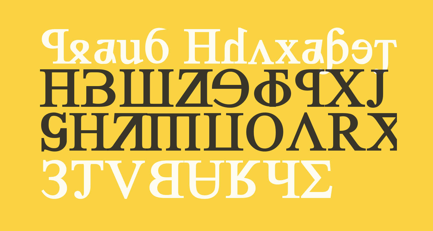 Grand Alphabet [Times New Roman] free Font - What Font Is