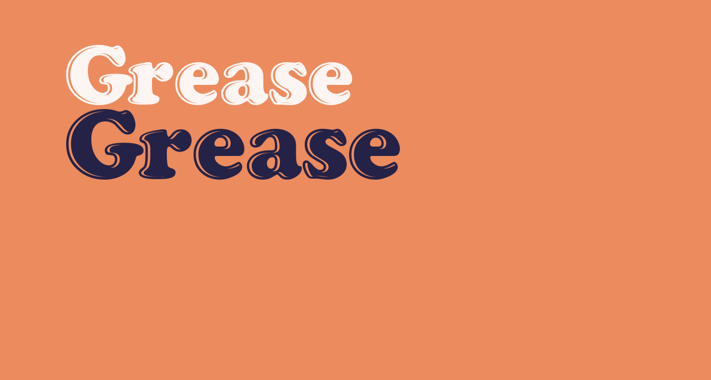 Grease free Font - What Font Is