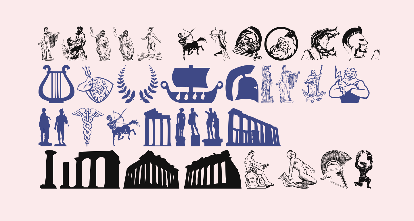 Greek Mythology free Font - What Font Is