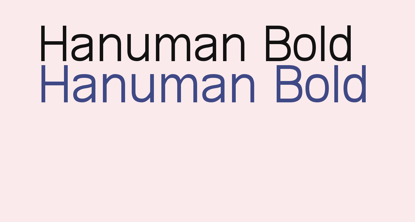 Hanuman Bold free Font - What Font Is