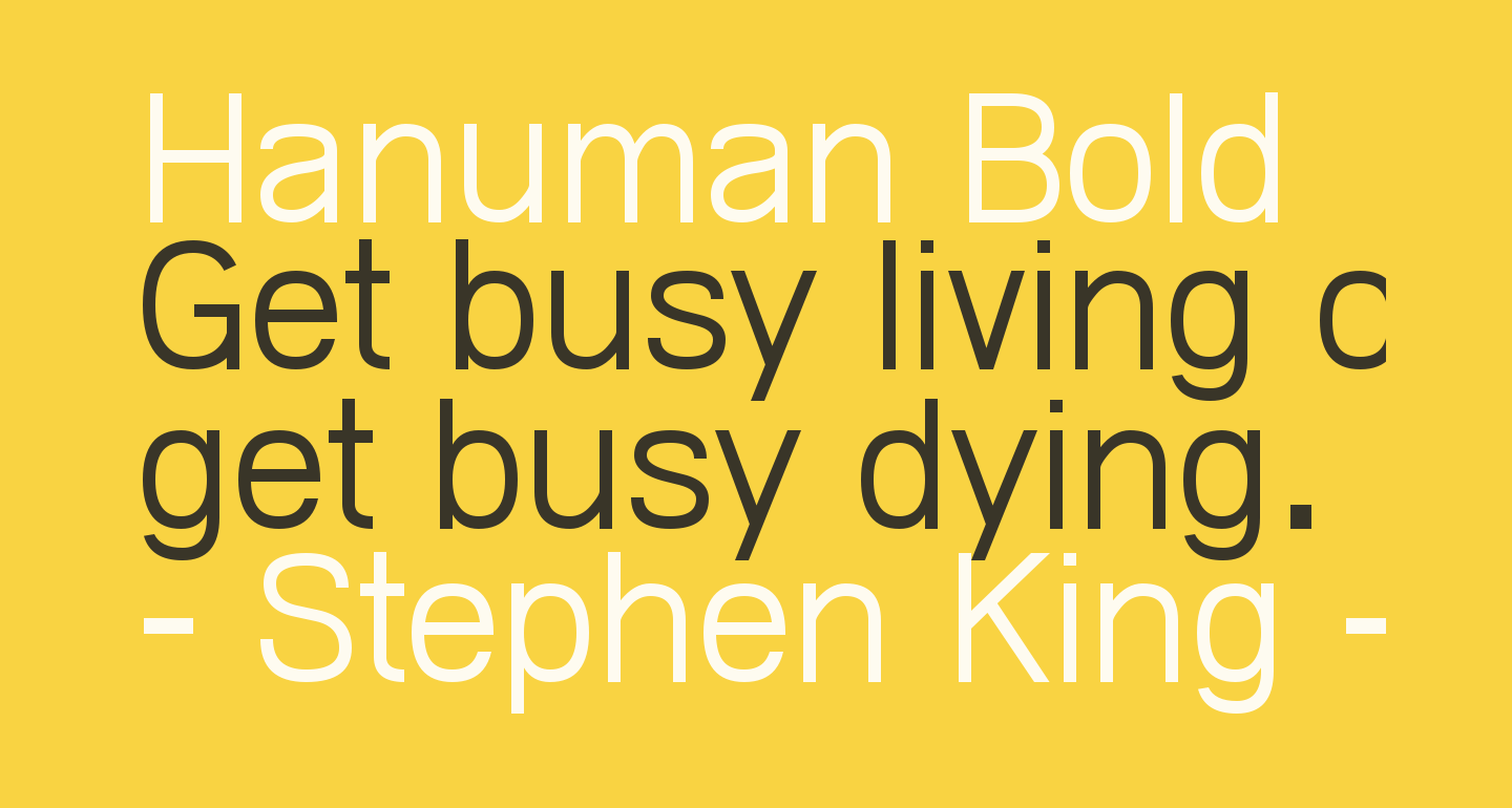 Hanuman Bold free Font - What Font Is