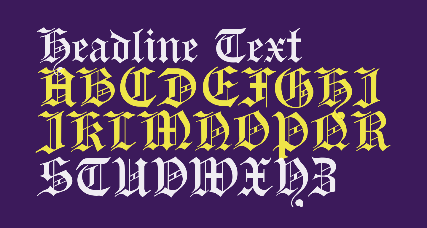 Headline Text free Font - What Font Is