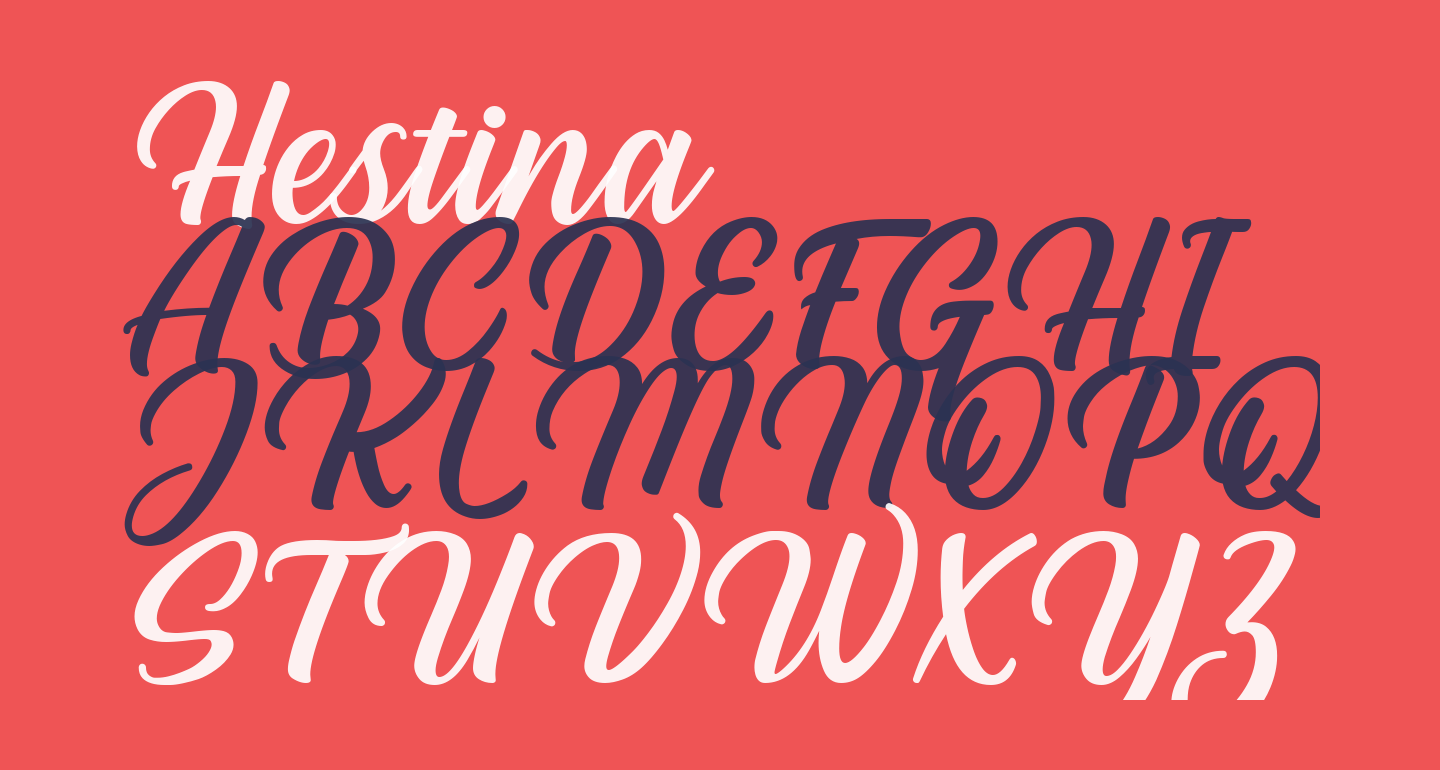 Hestina free Font - What Font Is
