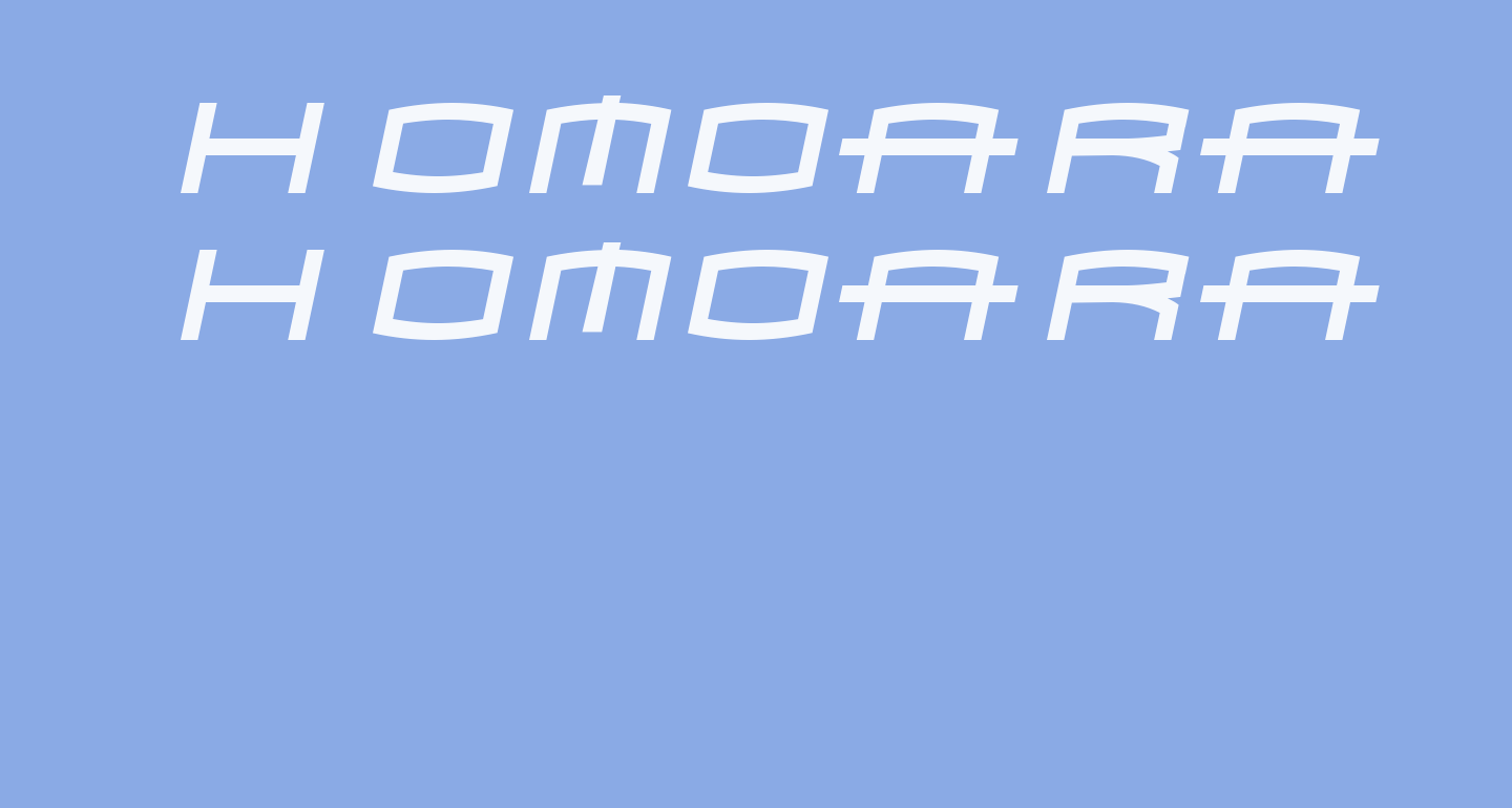 Homoarakhn free Font - What Font Is