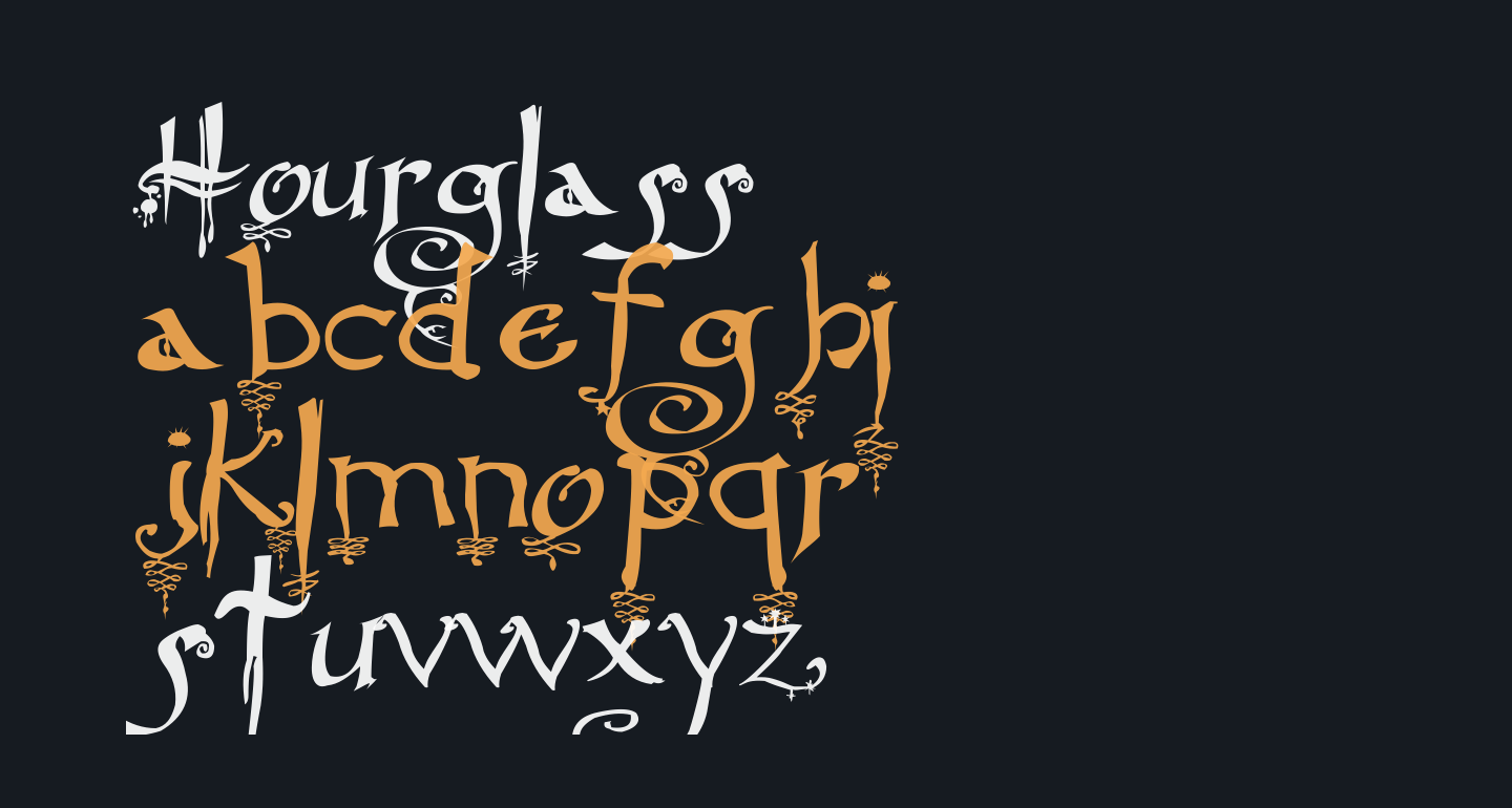 Hourglass free Font - What Font Is