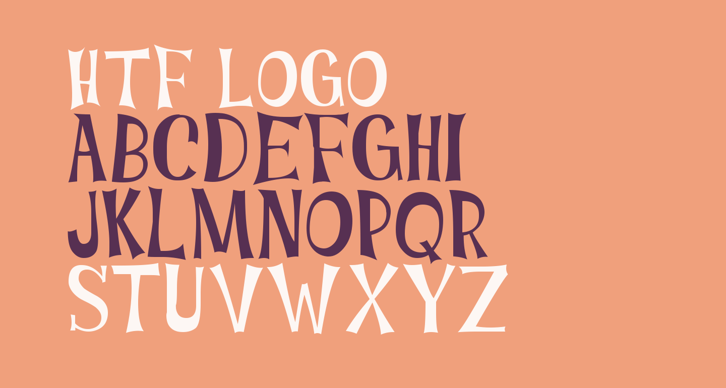 HTF Logo free Font - What Font Is