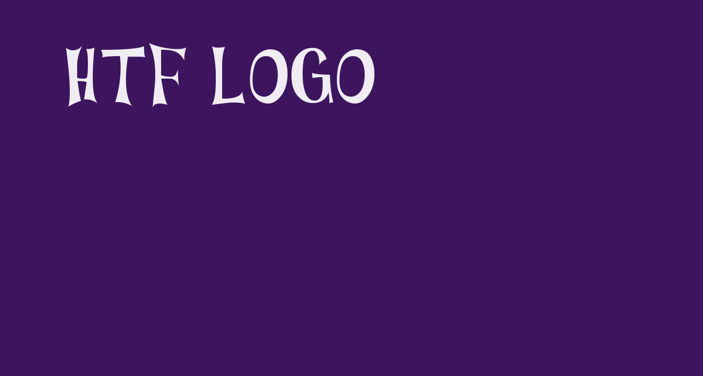 HTF Logo free Font - What Font Is