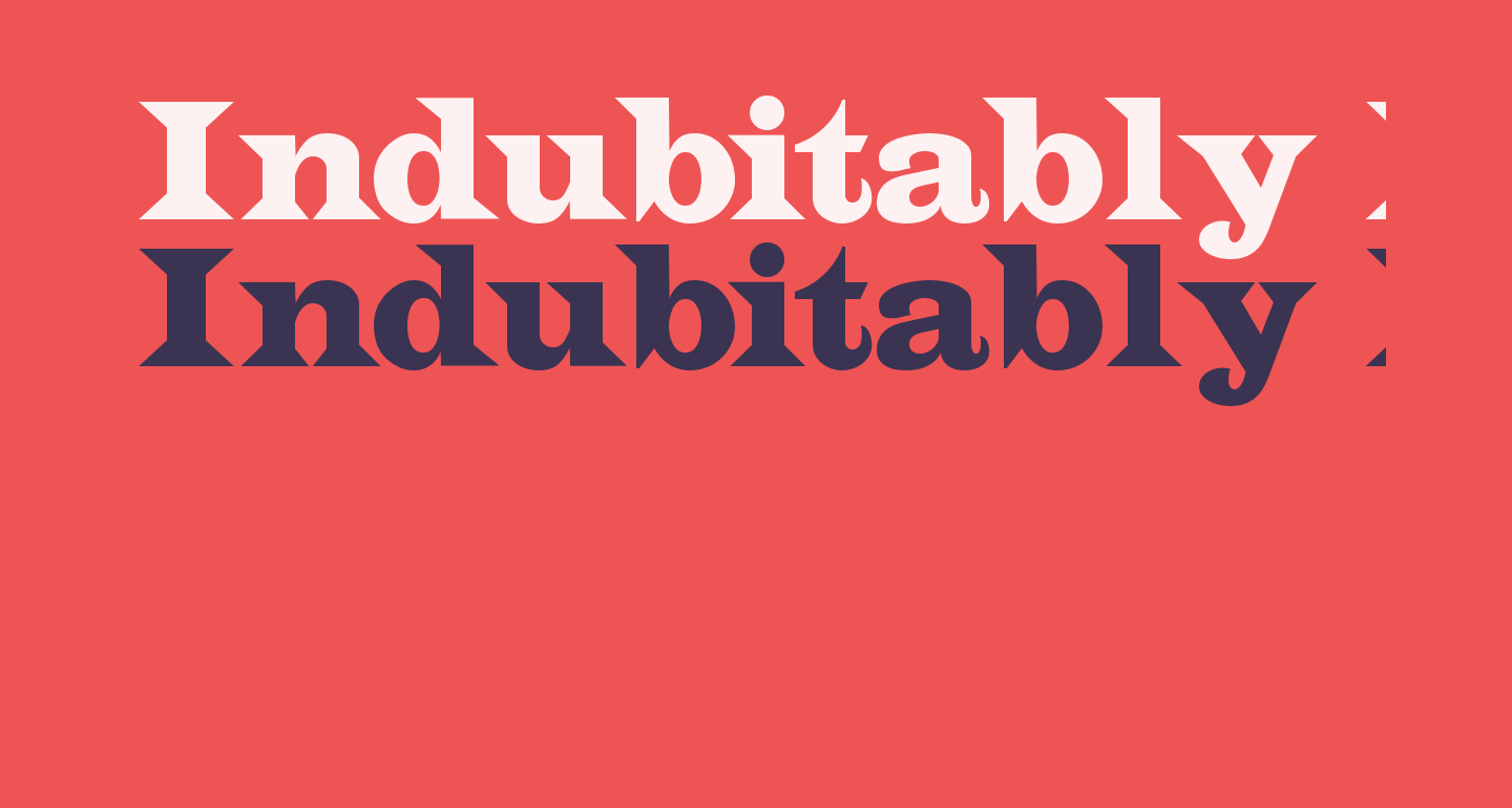 Indubitably NF free Font - What Font Is