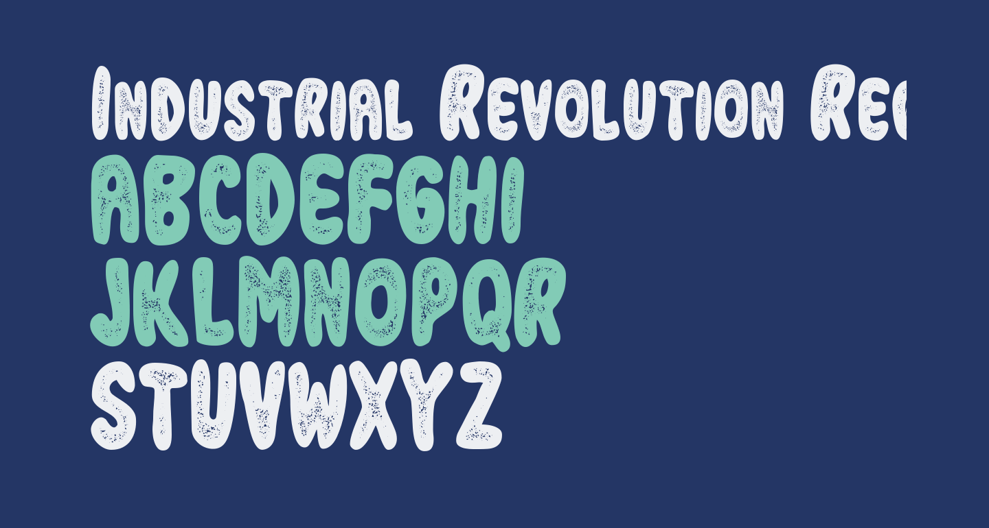 Industrial Revolution Regular free Font - What Font Is