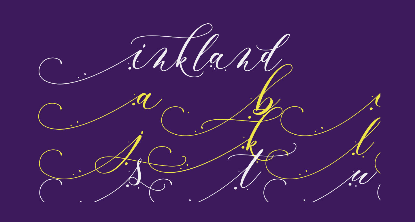 Inkland free Font - What Font Is