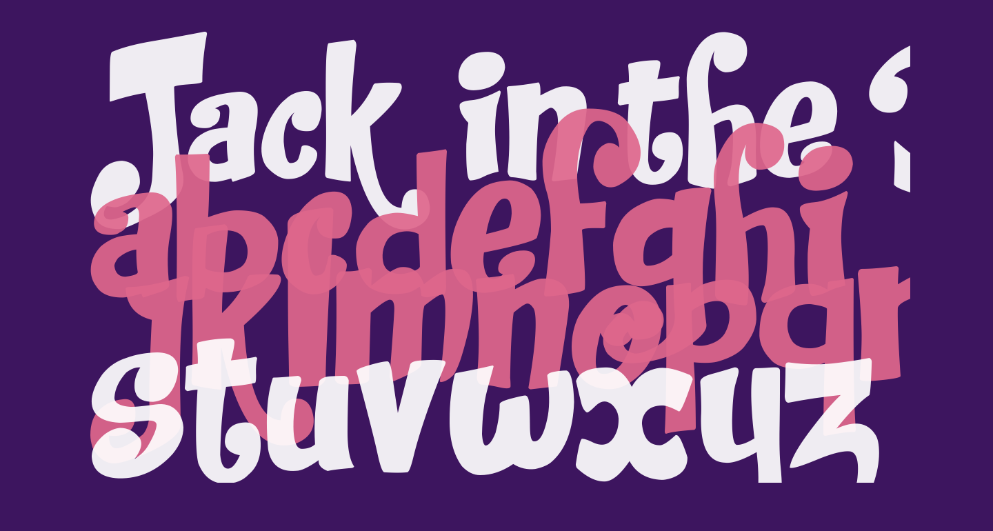 Jack in the Box free Font - What Font Is