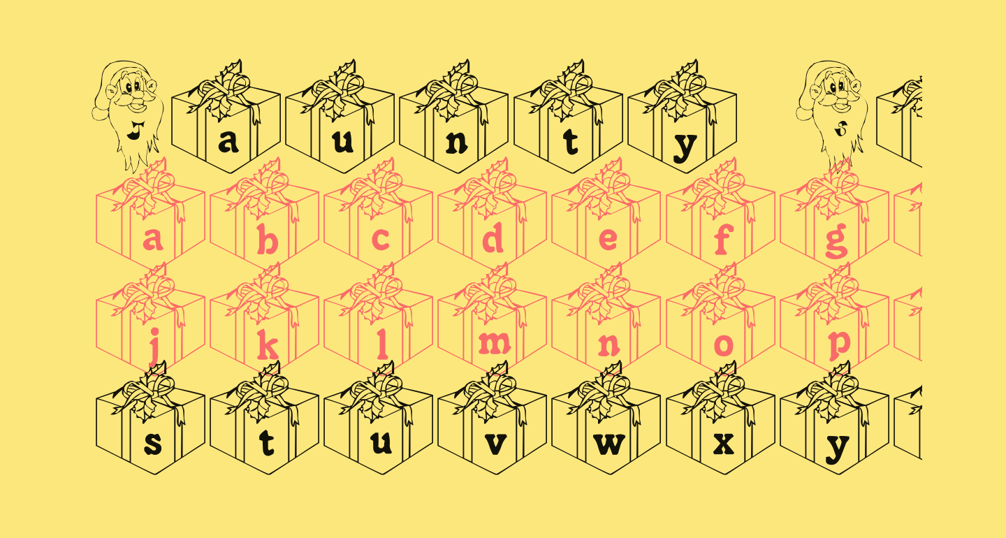 Jaunty Santa free Font - What Font Is